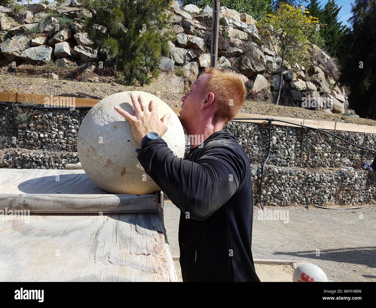 Rock sphere hi-res stock photography and images - Alamy