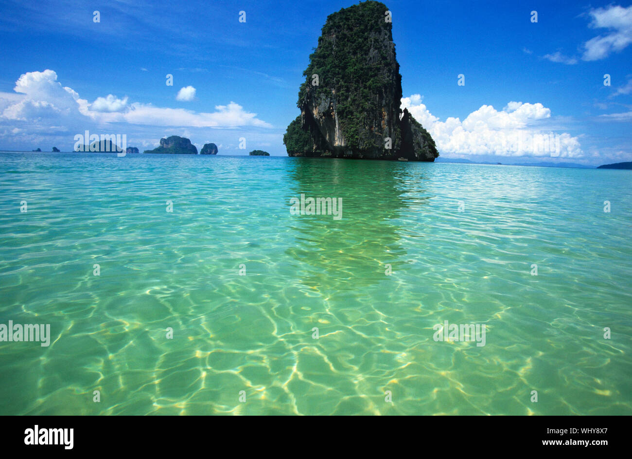Rock formation in sea Stock Photo - Alamy