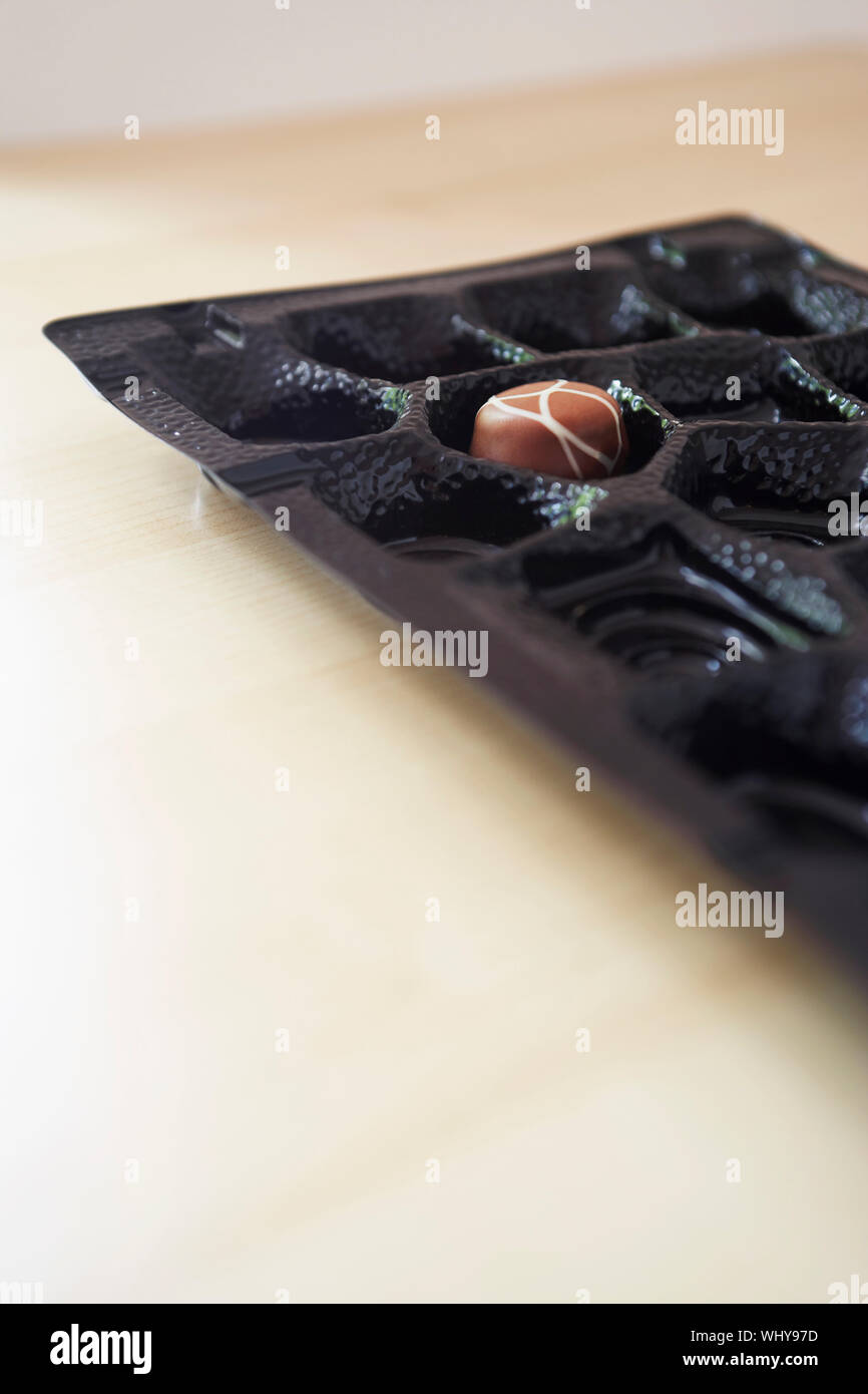 One remaining chocolate hi-res stock photography and images - Alamy