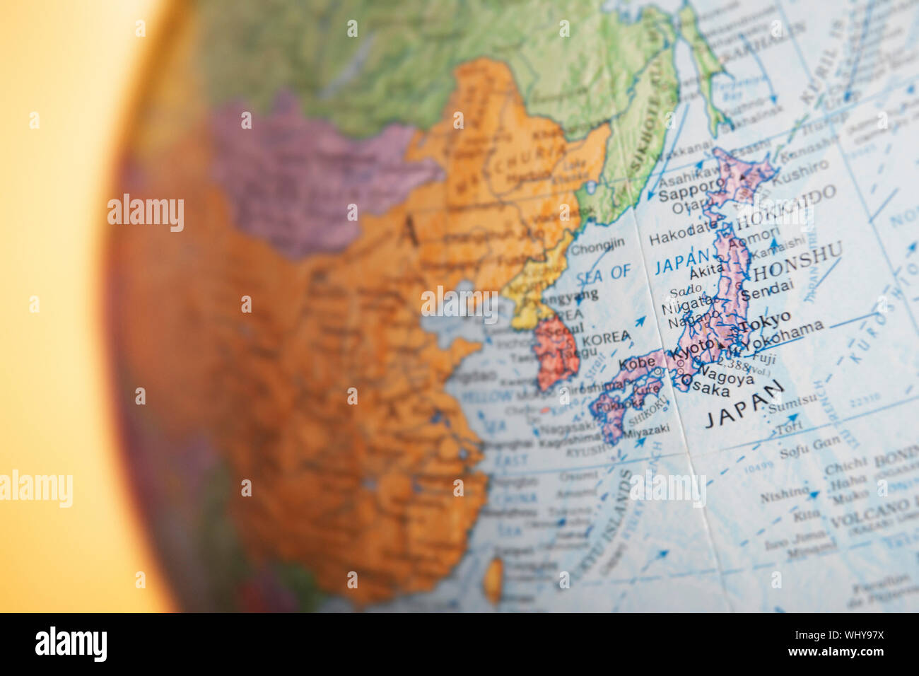 Political and physical map hi-res stock photography and images - Alamy