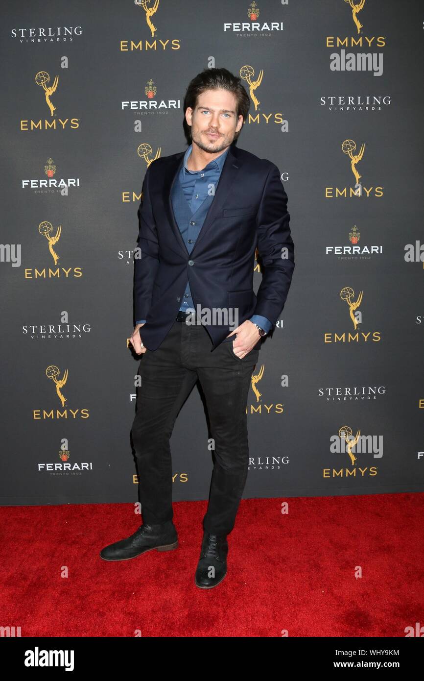 Los Angeles, CA. 28th Aug, 2019. Tyler Johnson at arrivals for The 71st ...