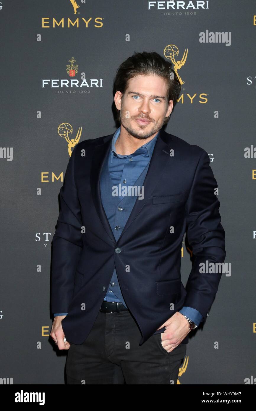 Los Angeles, CA. 28th Aug, 2019. Tyler Johnson at arrivals for The 71st ...