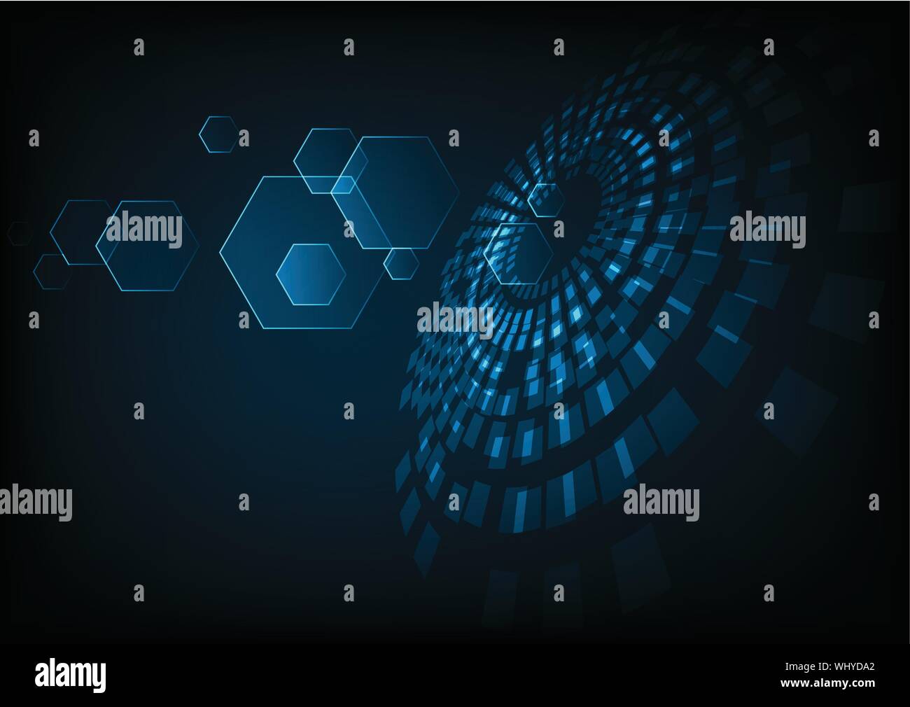 vector digital technology concept, abstract background Stock Vector ...