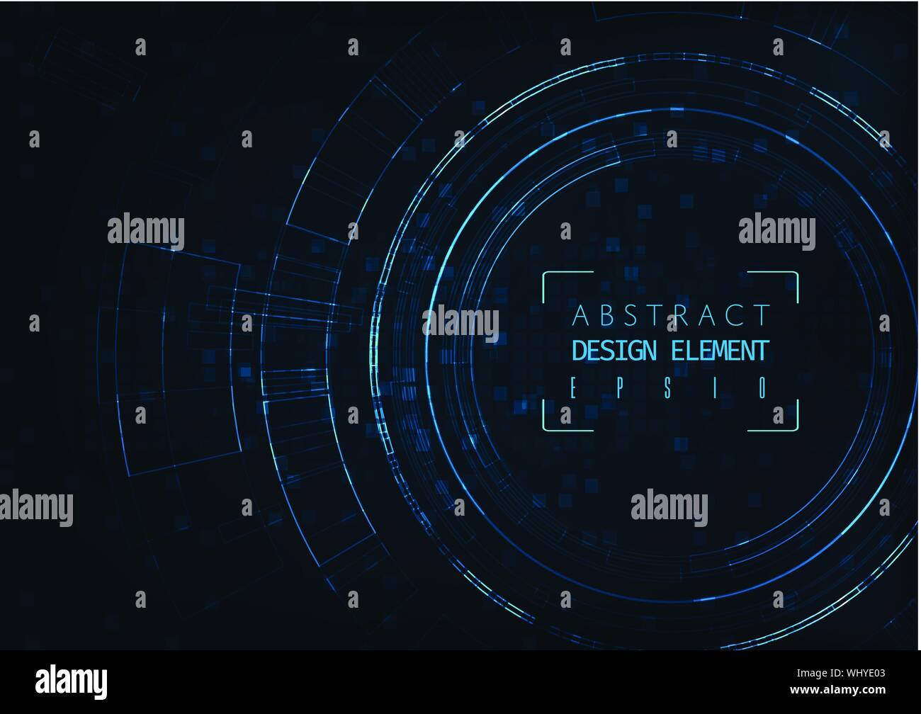 Abstract futuristic digital technology background. Illustration Vector Stock Vector Image & Art ...