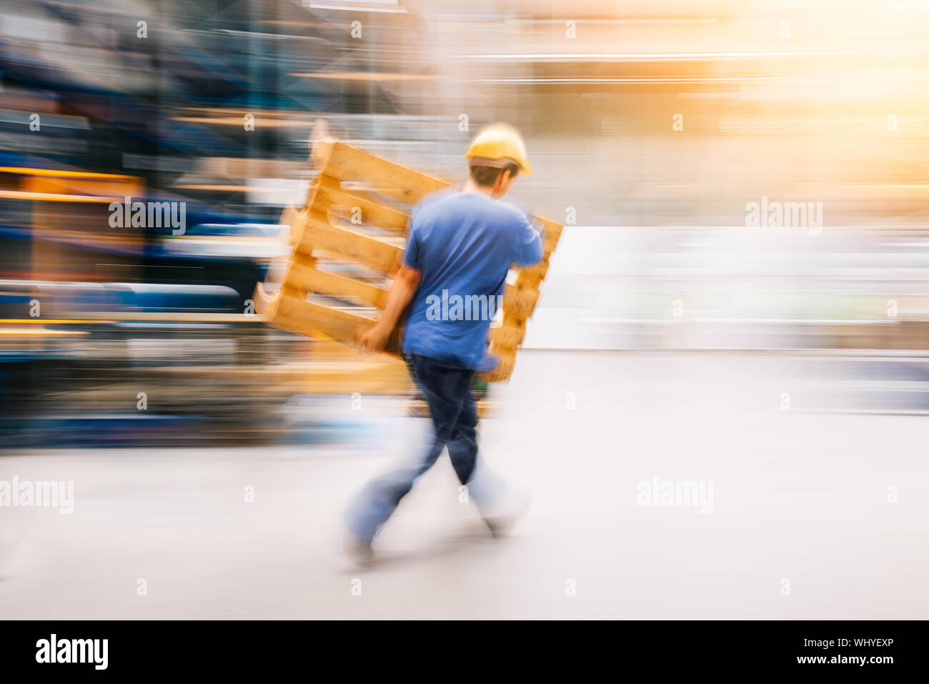 Lifting pallet hi-res stock photography and images - Alamy
