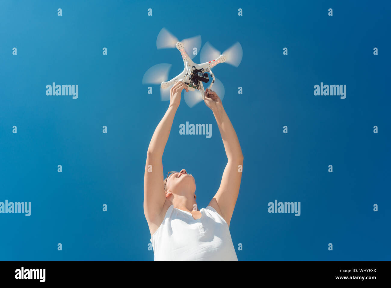 Starting drone hi-res stock photography and images - Alamy