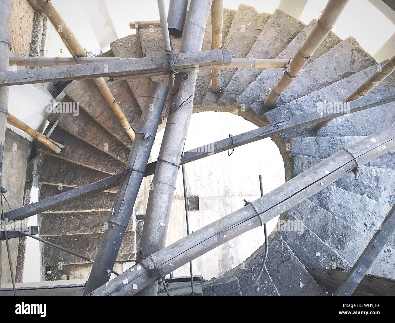Staircase of bamboo hi-res stock photography and images - Alamy