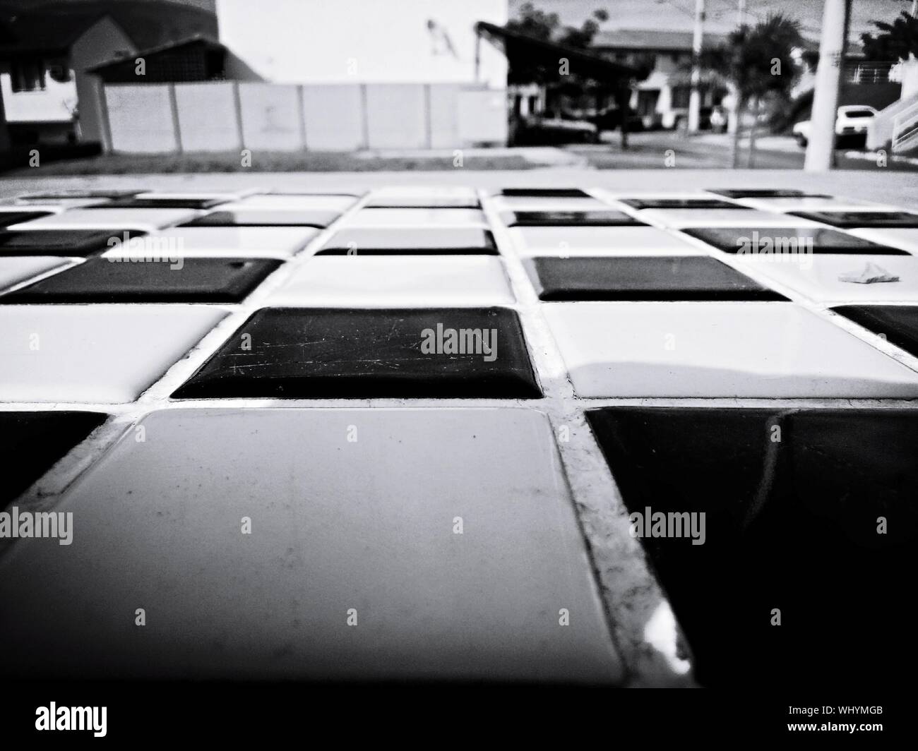 Checked tiled floor hi-res stock photography and images - Alamy