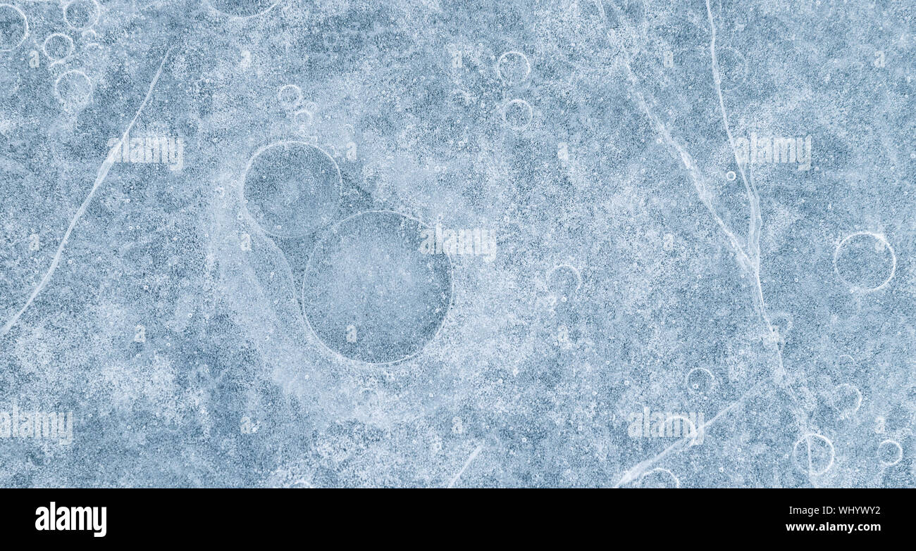 Texture of ice of Sea of Japan Stock Photo - Alamy