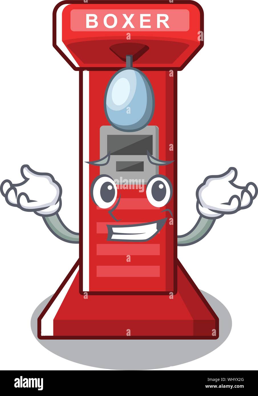 Grinning machine Stock Vector Images - Alamy