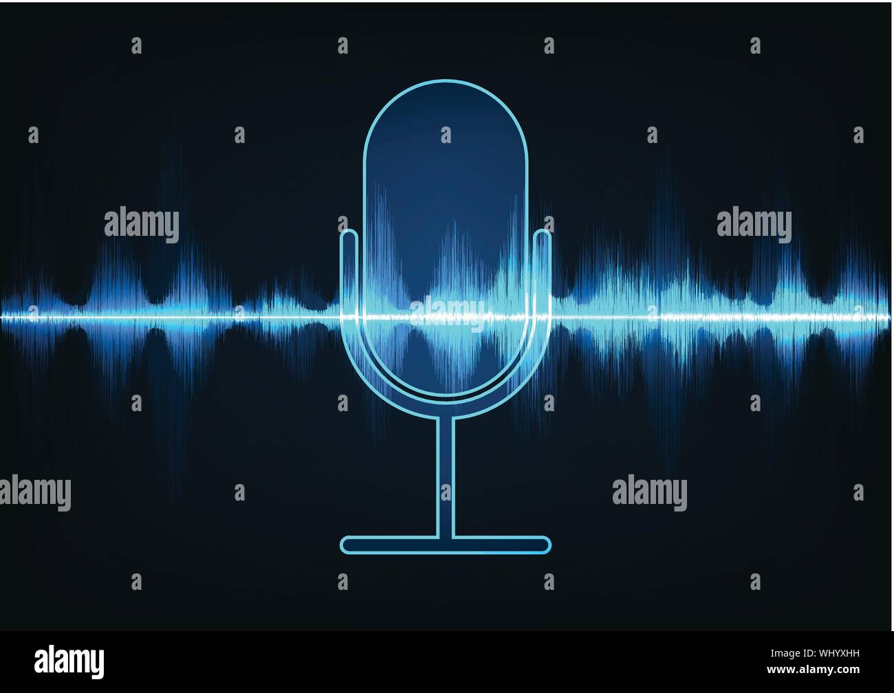 Sound wave background hi-res stock photography and images - Alamy