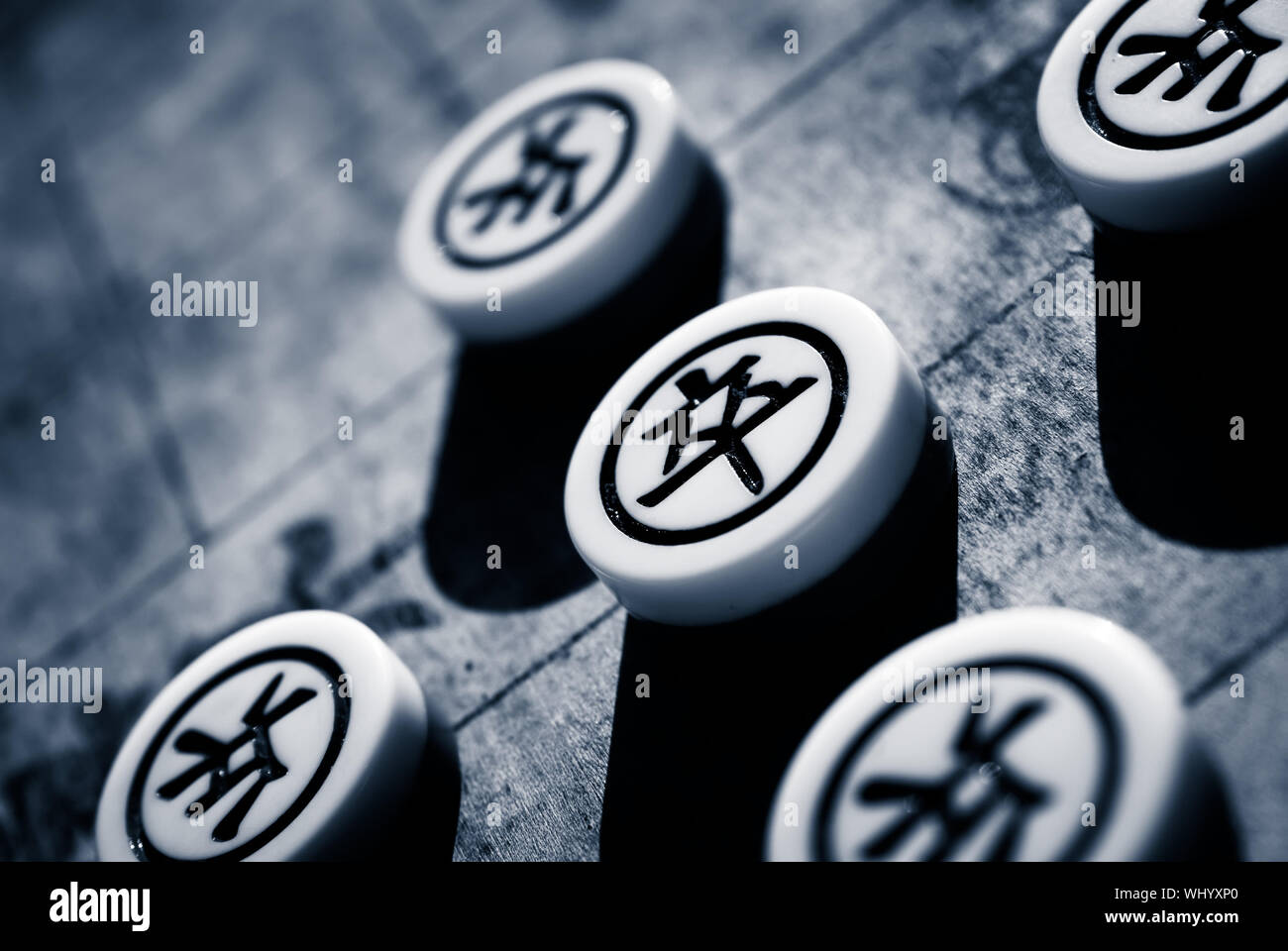 Here are the traditional chinese chess in day Stock Photo - Alamy