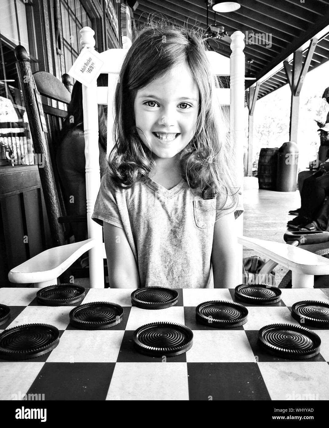 Person playing checkers hi-res stock photography and images - Alamy