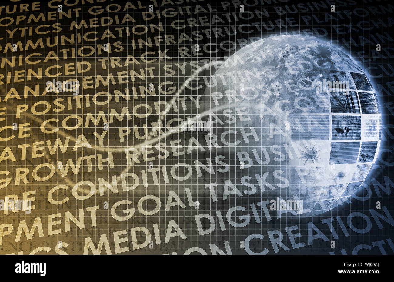 Consulting Services with World Knowledge as Art Stock Photo - Alamy
