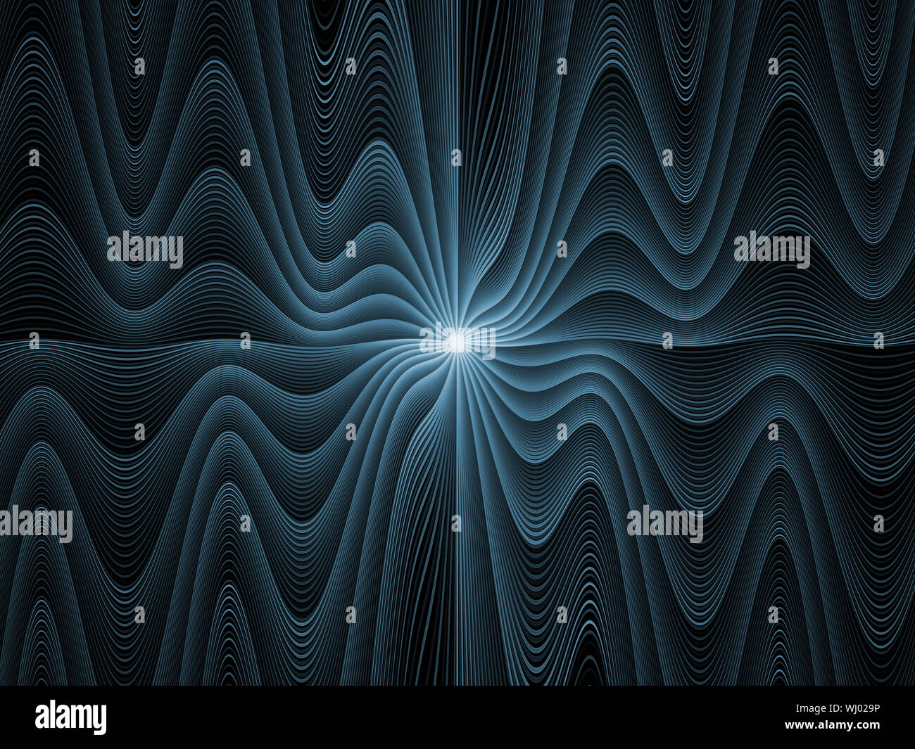 Fractal Burst series. Composition of fractal radial burst pattern on ...