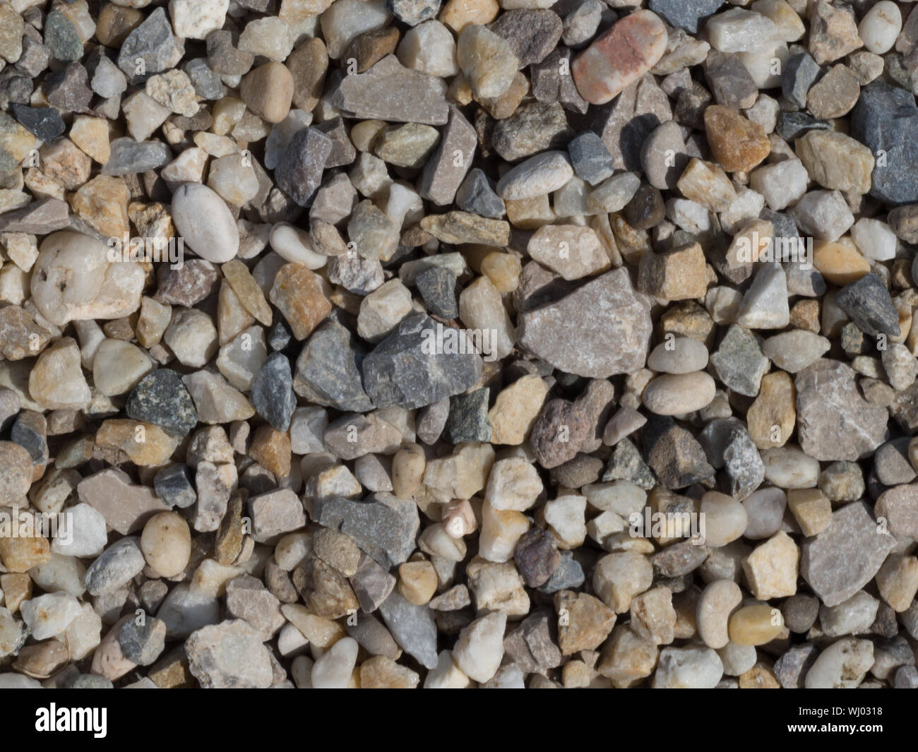 Bottom with small pebbles Stock Photo - Alamy