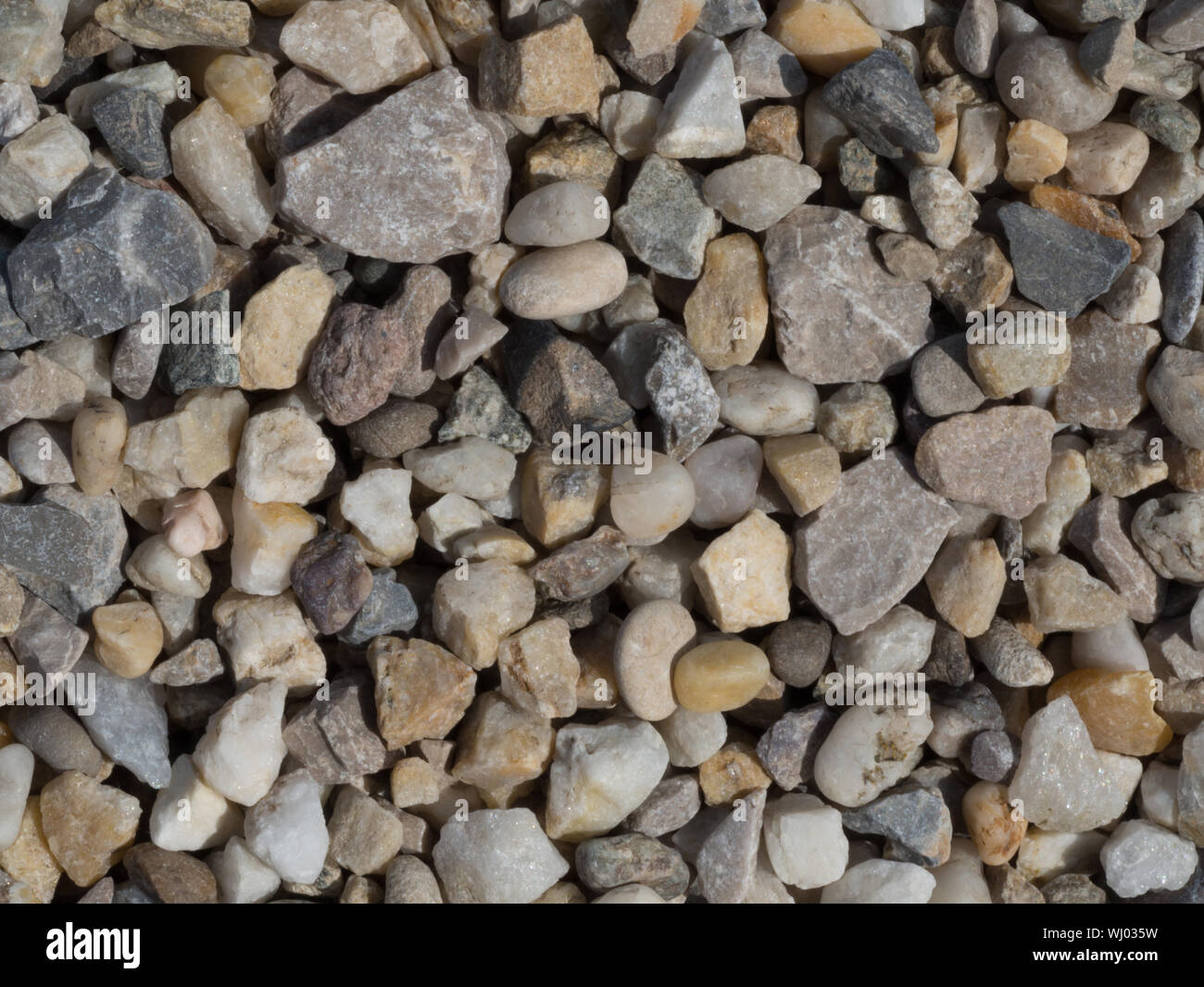 Bottom with small pebbles Stock Photo - Alamy