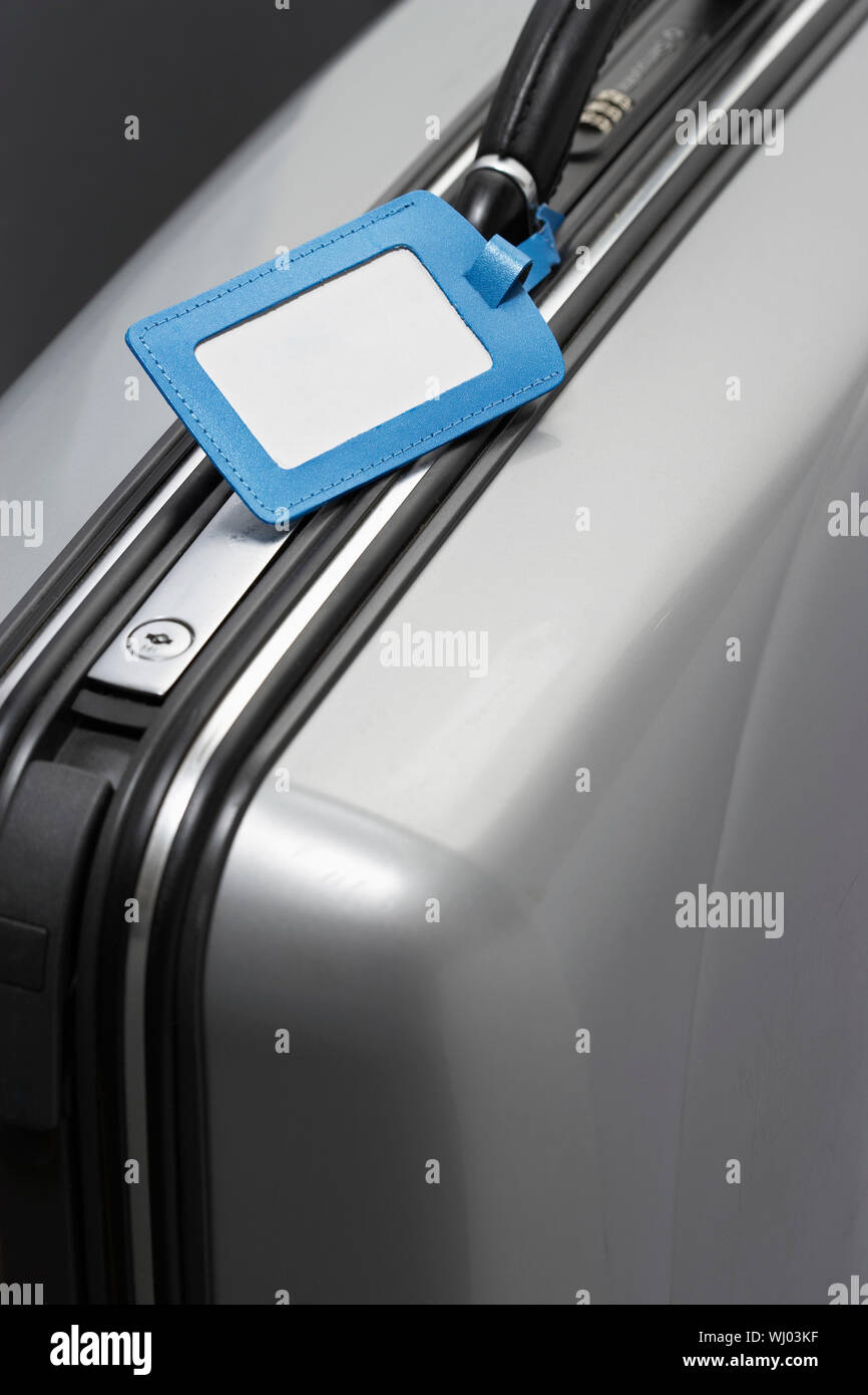 Blank suitcase tag hi-res stock photography and images - Alamy
