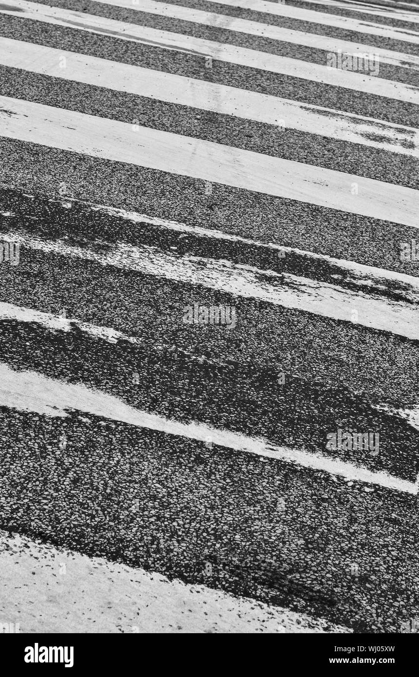Zebra way Black and White Stock Photos & Images - Alamy