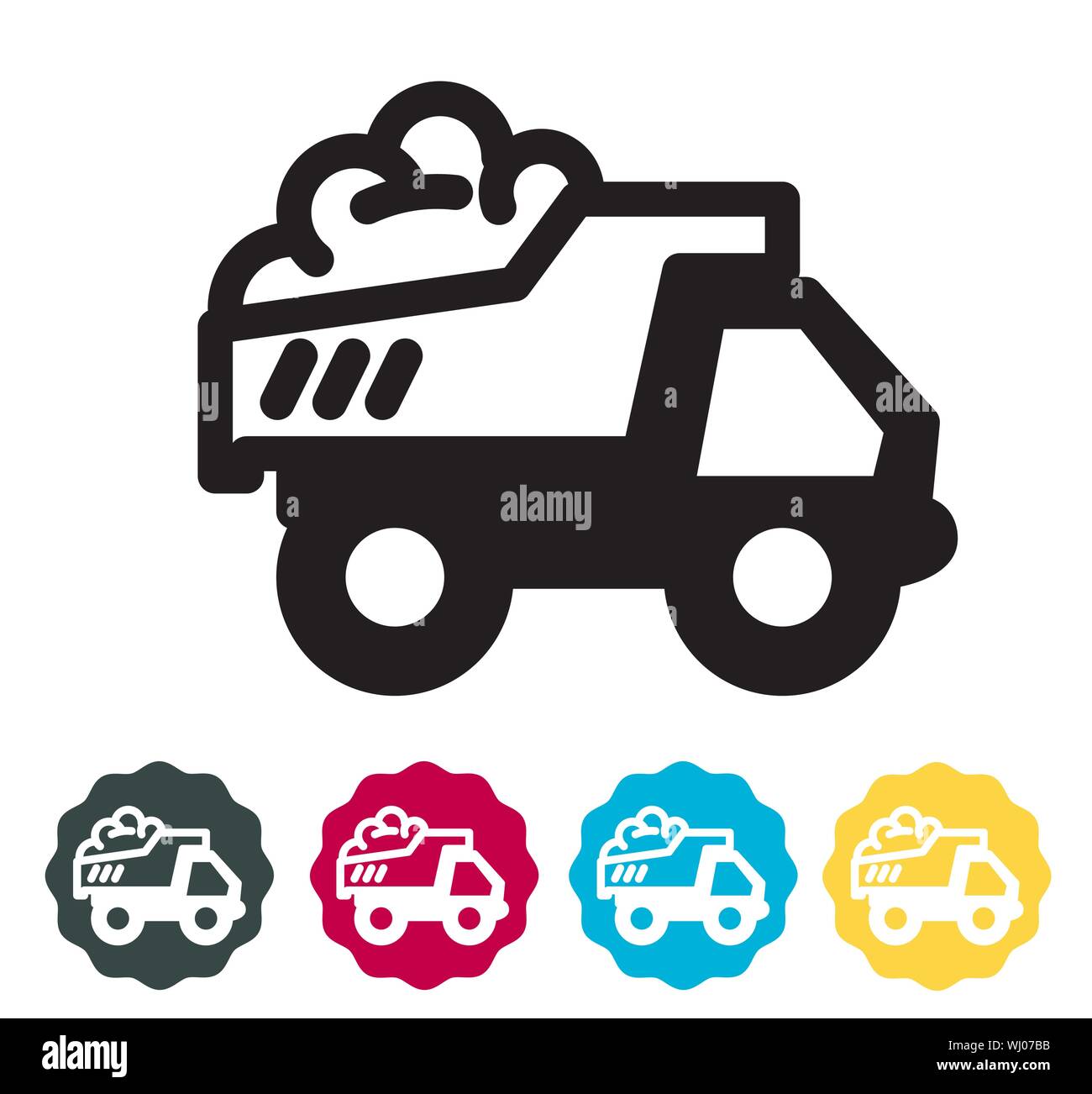 Quarry icon vector vectors hi-res stock photography and images - Alamy