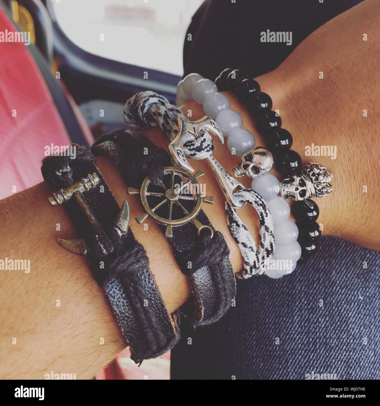Arm with bracelets hi-res stock photography and images - Alamy