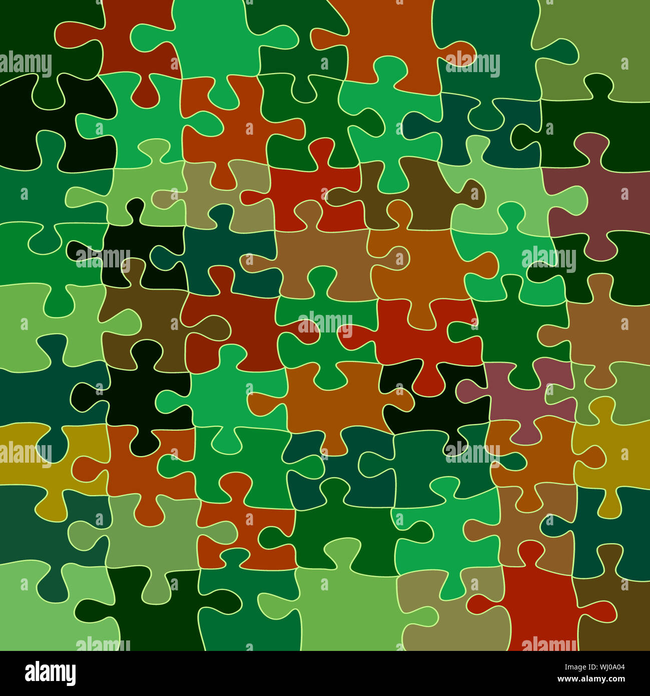 Background with puzzle pieces Stock Photo - Alamy