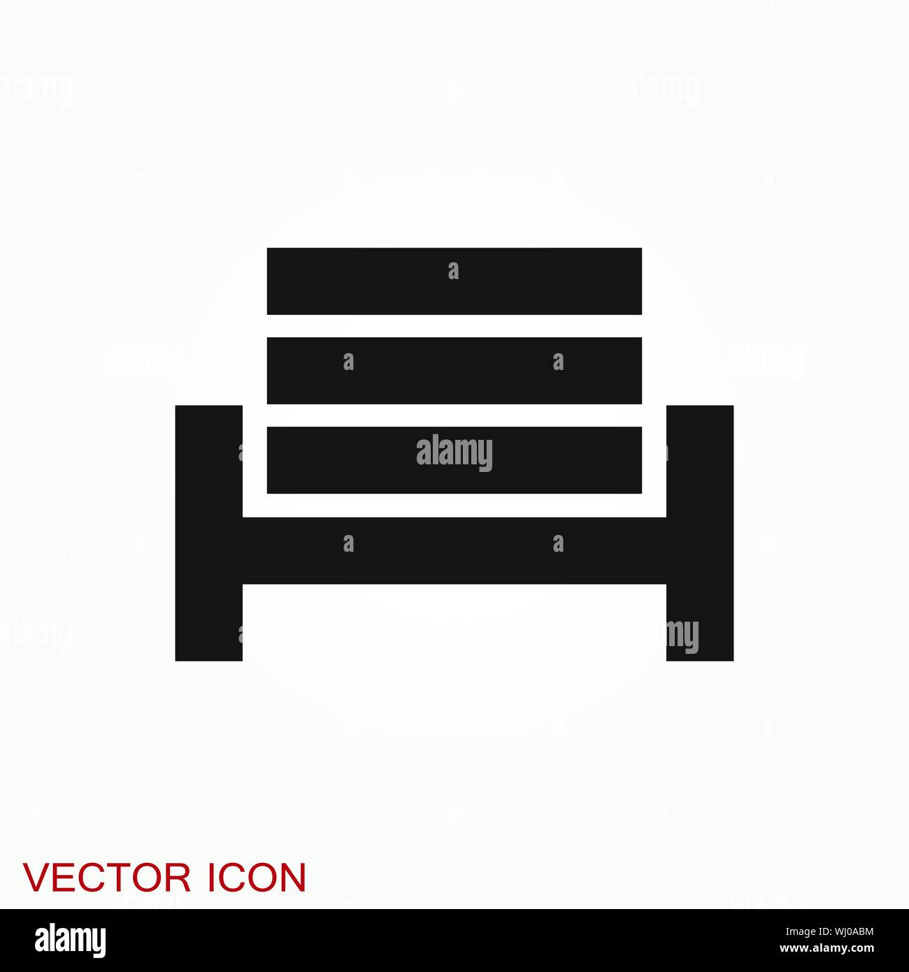 Work bench icon, illustration, logo isolated on background Stock Vector ...