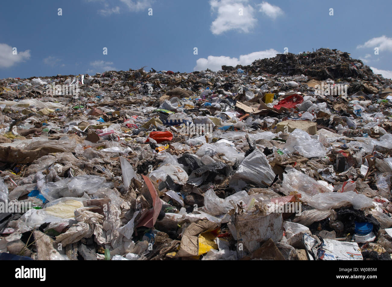 Waste at landfill site Stock Photo - Alamy