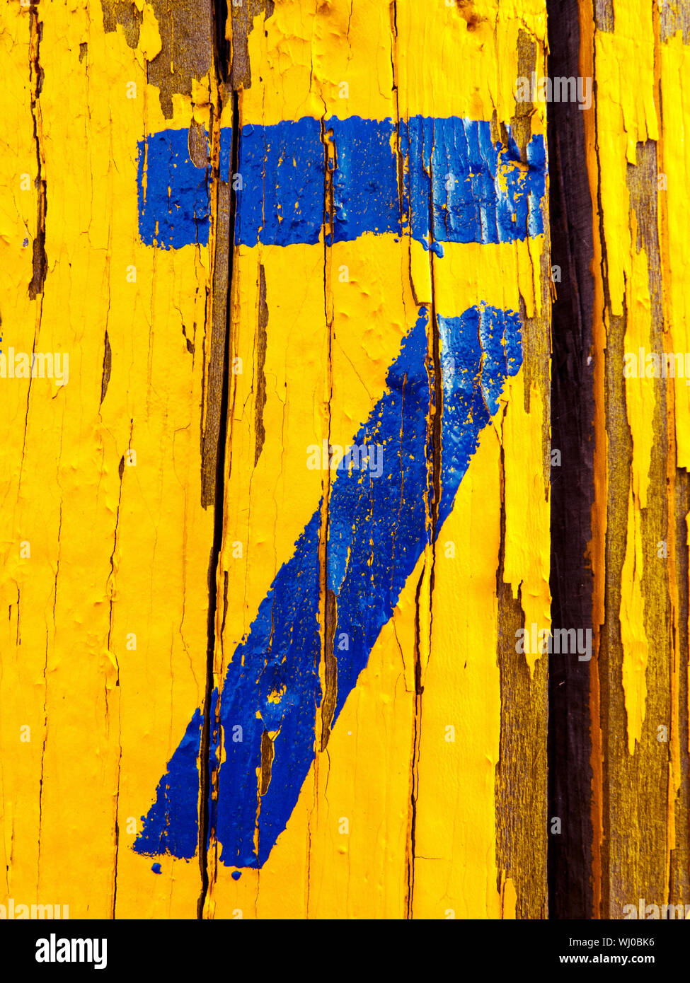 Yellow Number 7 High Resolution Stock Photography and Images - Alamy