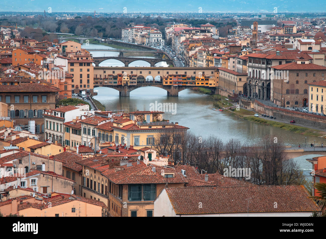 Florence city view from hi-res stock photography and images - Alamy