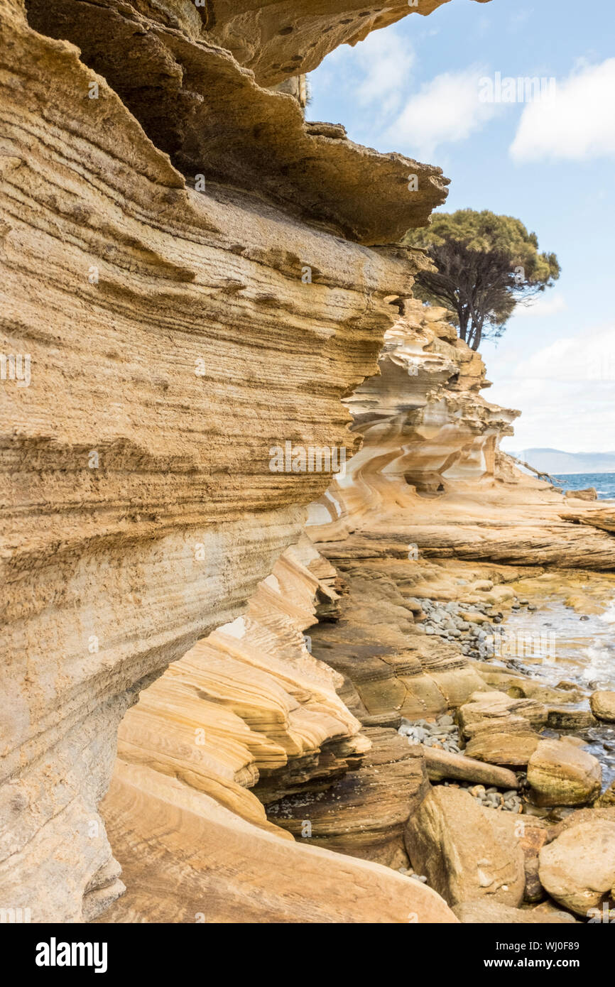 Maria island tasmania sandstone hi-res stock photography and images - Alamy