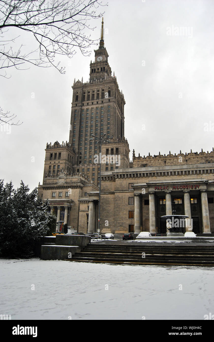 Warsaw, Poland. Science Palace Stock Photo - Alamy