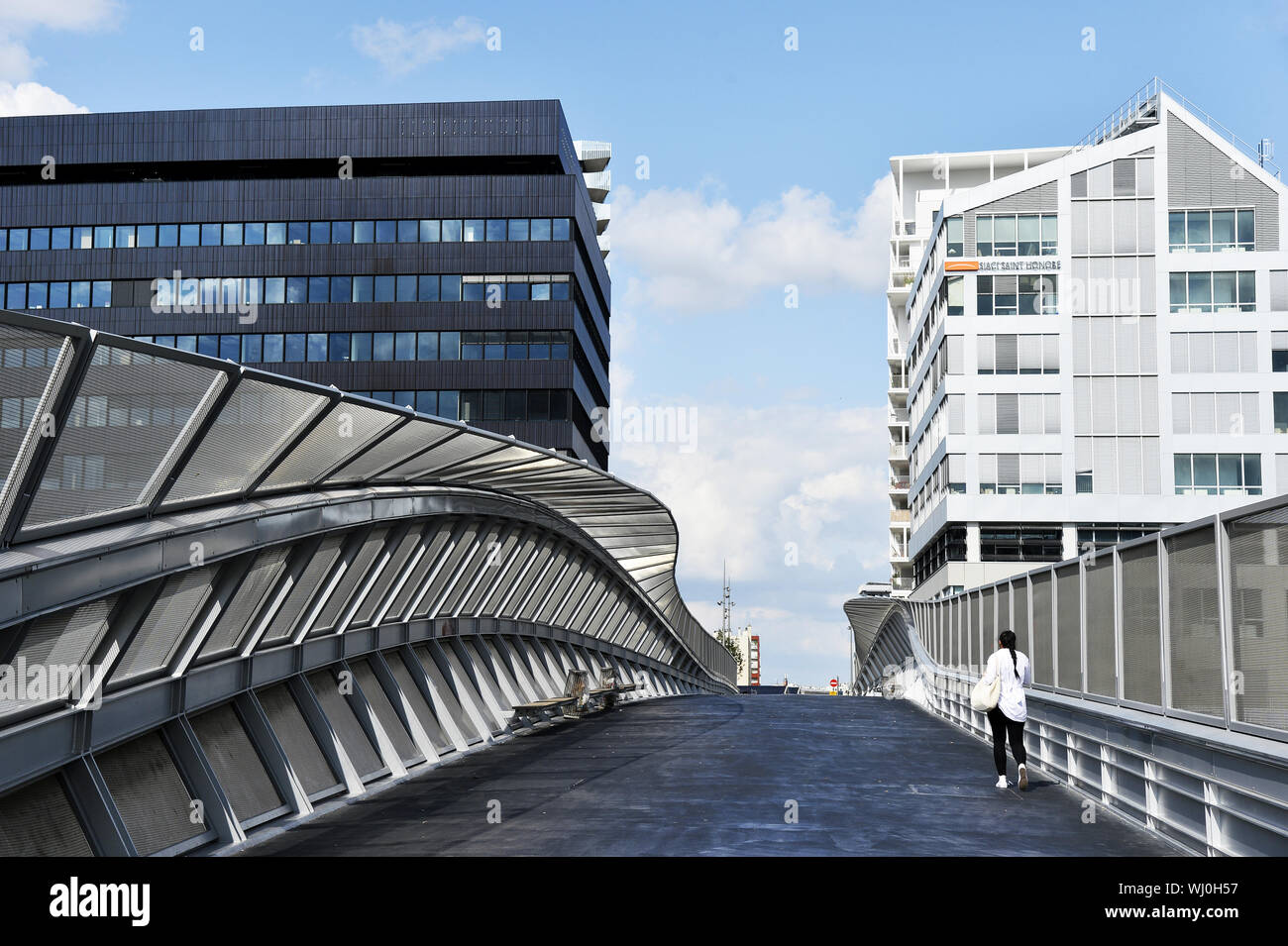 Batignolles Area - Paris - France Stock Photo - Alamy