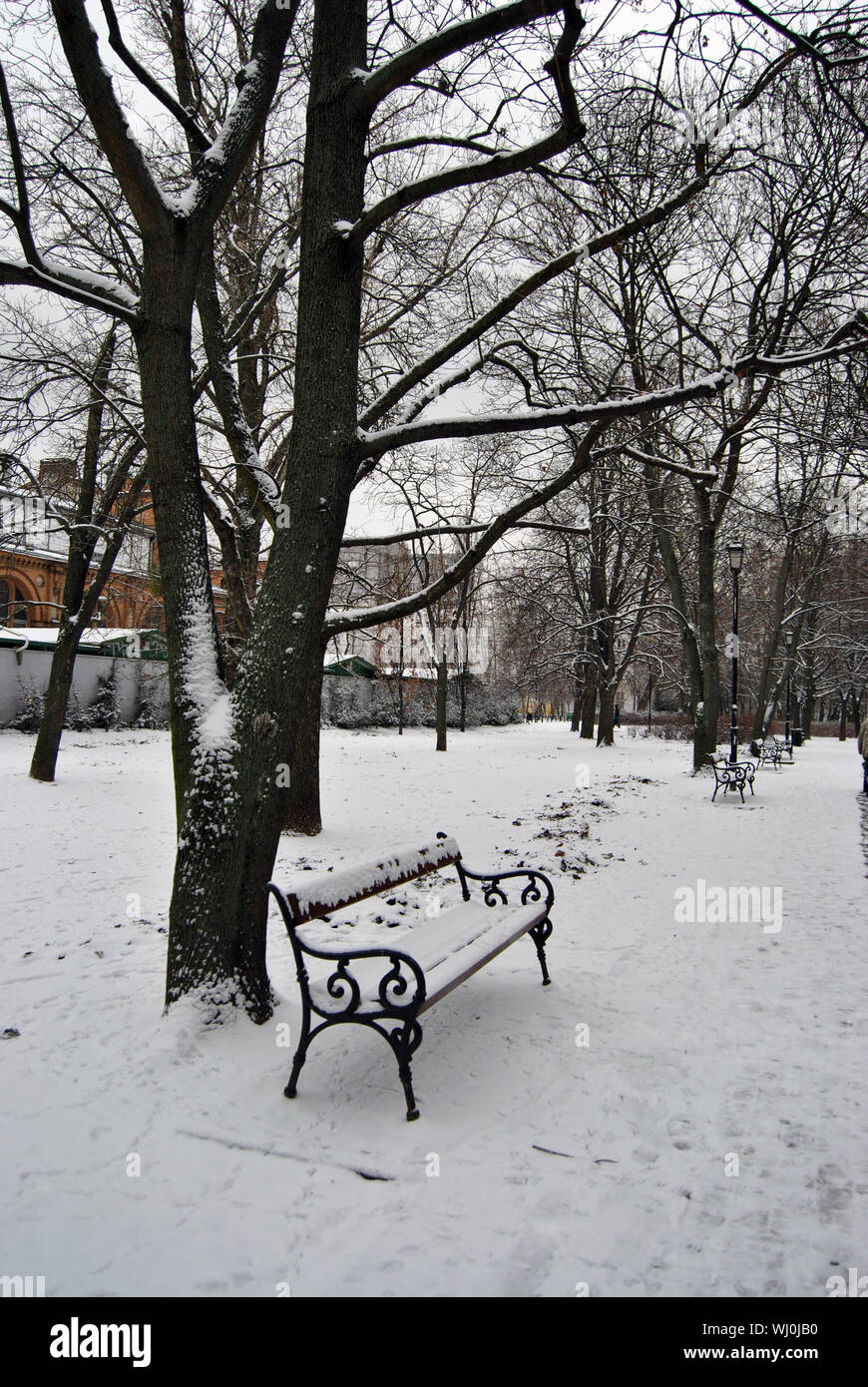 Winter warsaw hi-res stock photography and images - Alamy