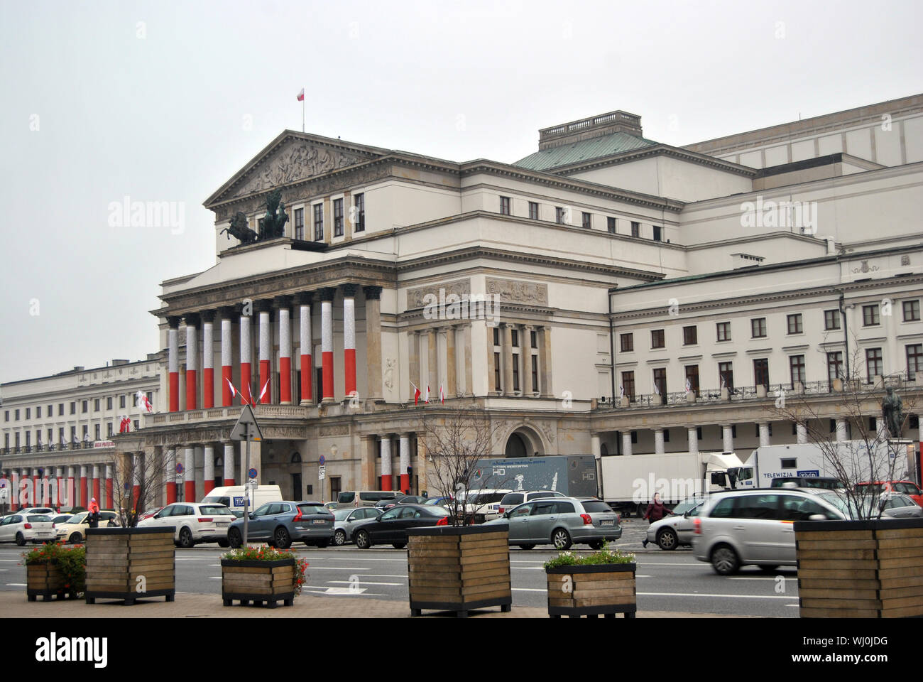 Warsaw, Poland. Opera House Stock Photo - Alamy