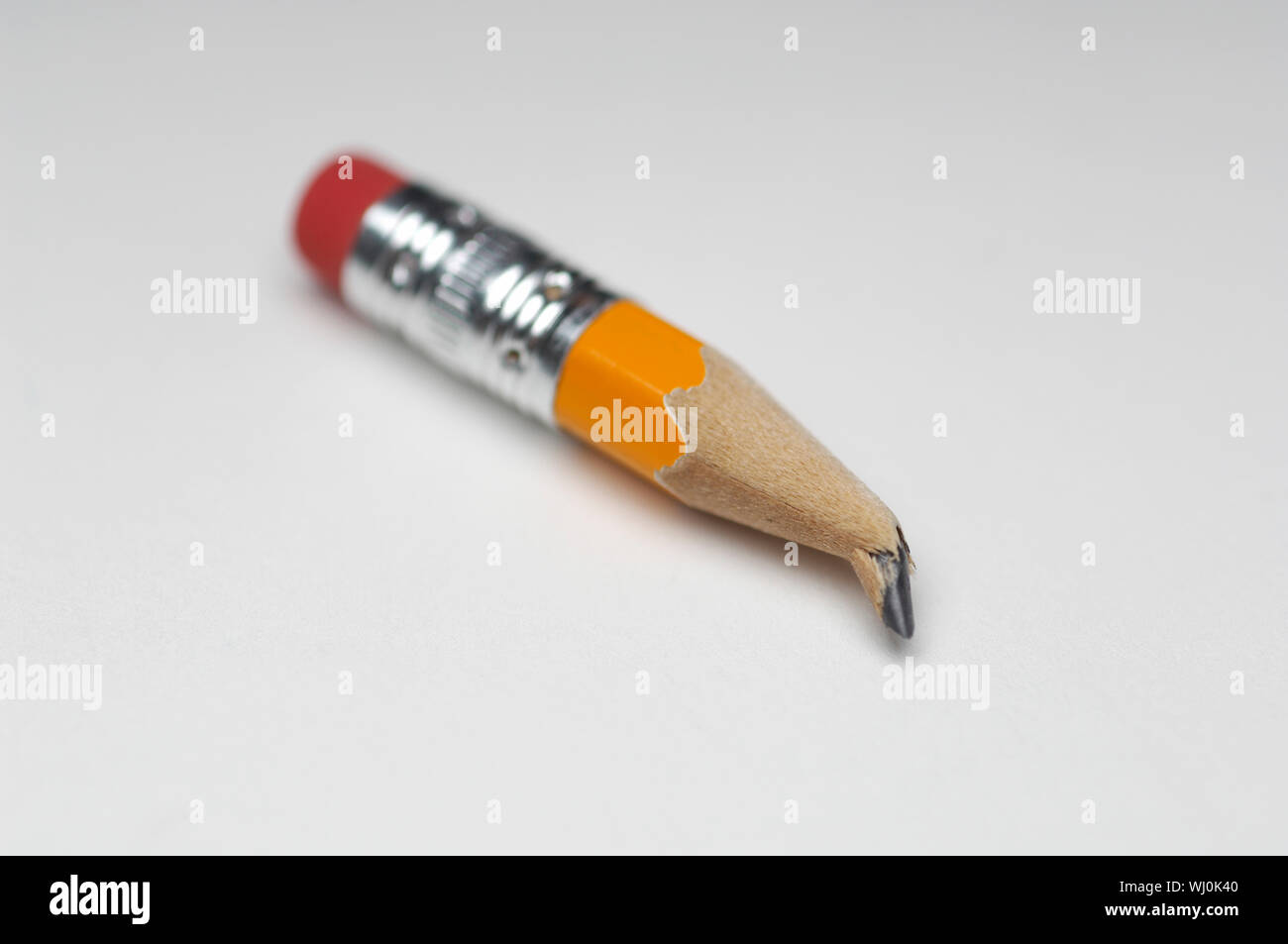 Small broken pencil, close-up Stock Photo - Alamy