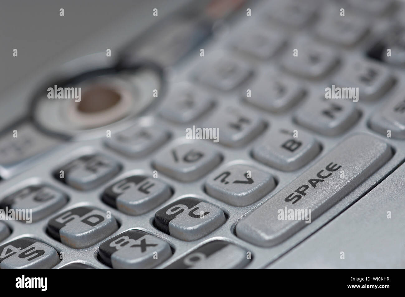 Keypad of PDA, close-up Stock Photo - Alamy
