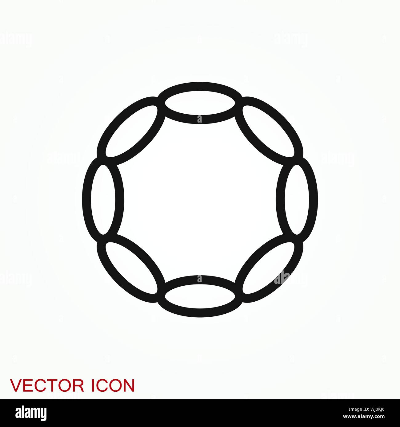 Bracelet icon. Jewelry Icon. Premium quality graphic design Stock ...