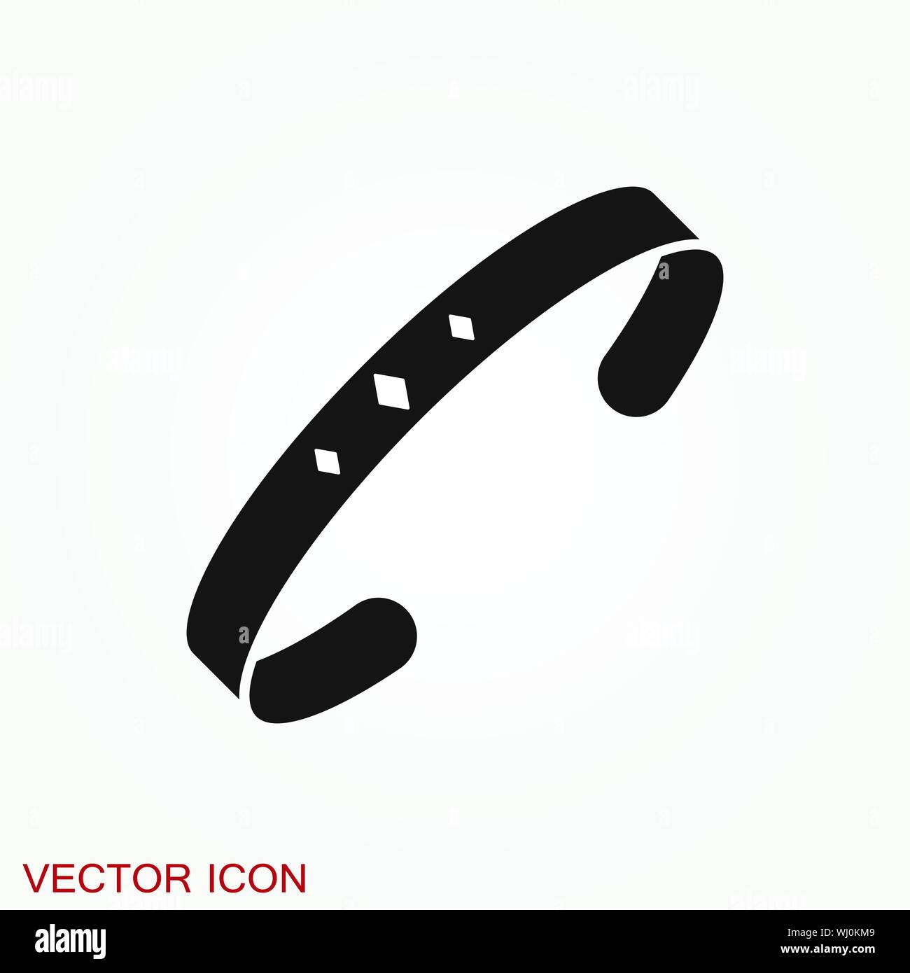 Bracelet icon. Jewelry Icon. Premium quality graphic design Stock ...