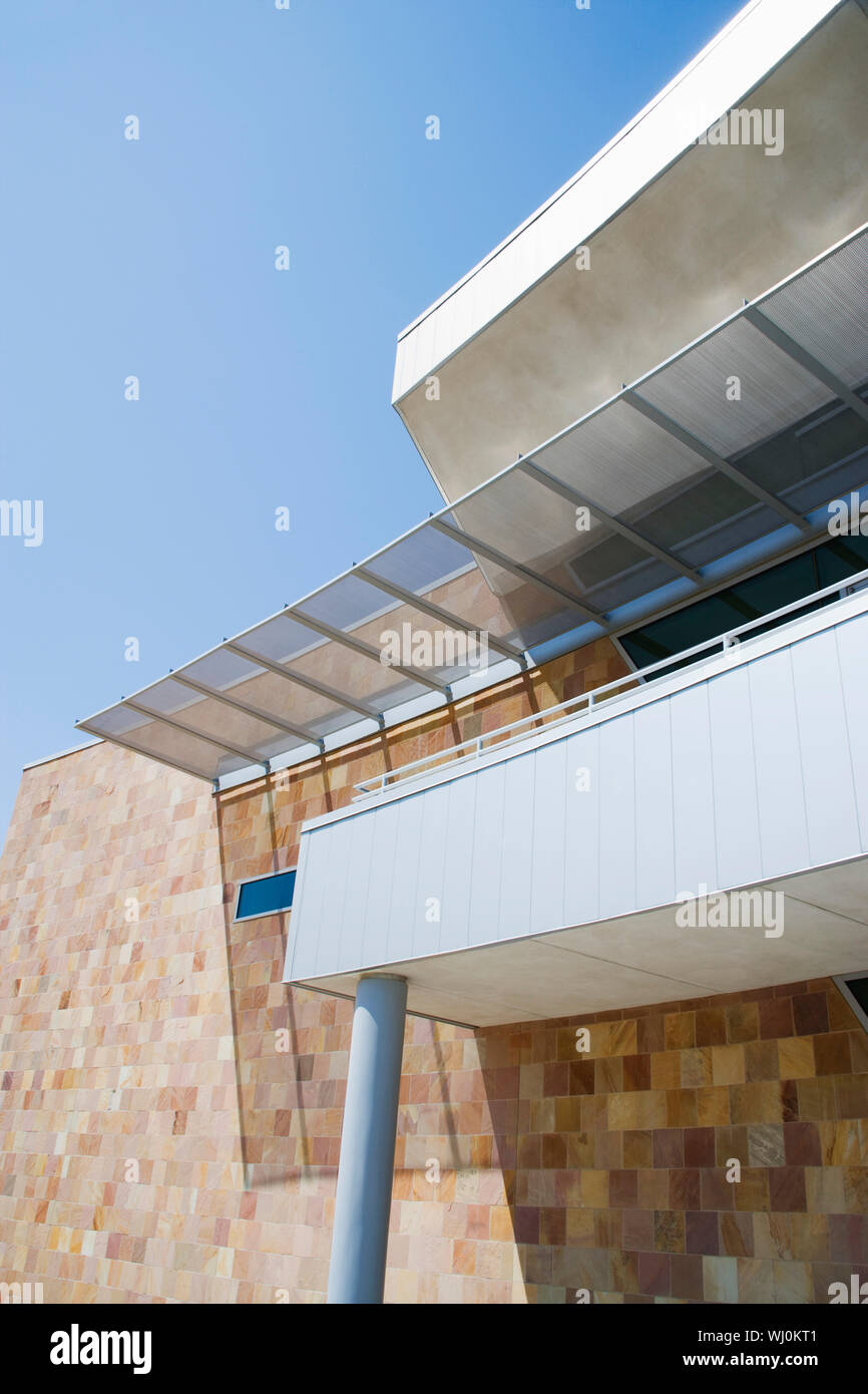 Covered Balcony on Building Stock Photo - Alamy