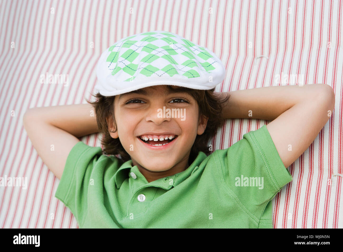 Boys newsboy caps hi-res stock photography and images - Alamy