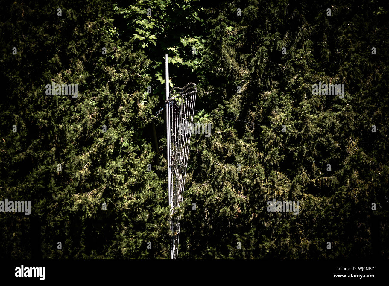 Metallic pole hi-res stock photography and images - Alamy