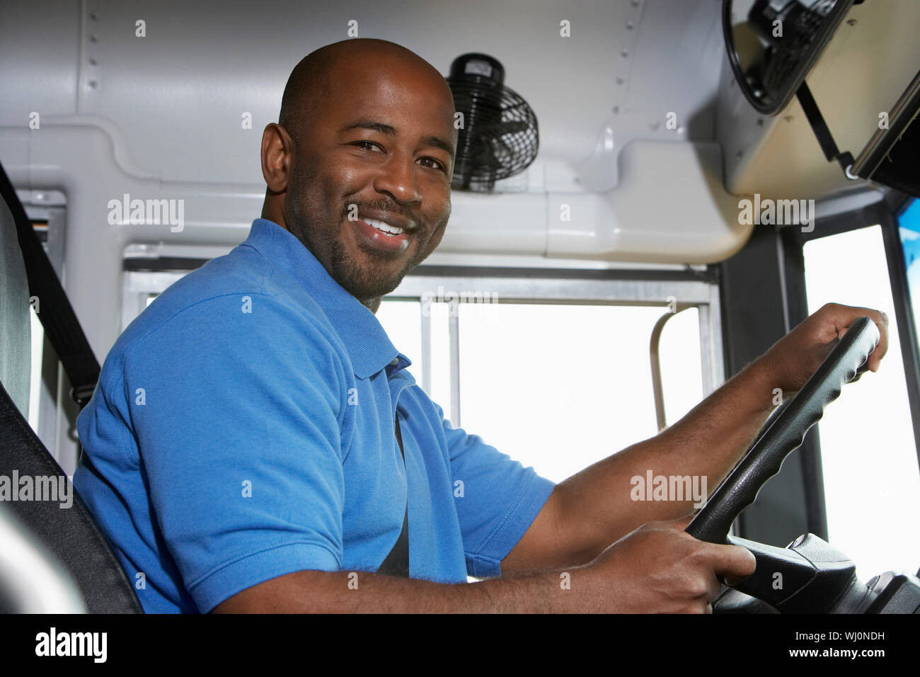 School bus driver hi-res stock photography and images - Alamy