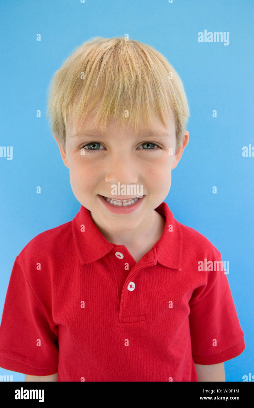 Little Boy Smiling Stock Photo - Alamy