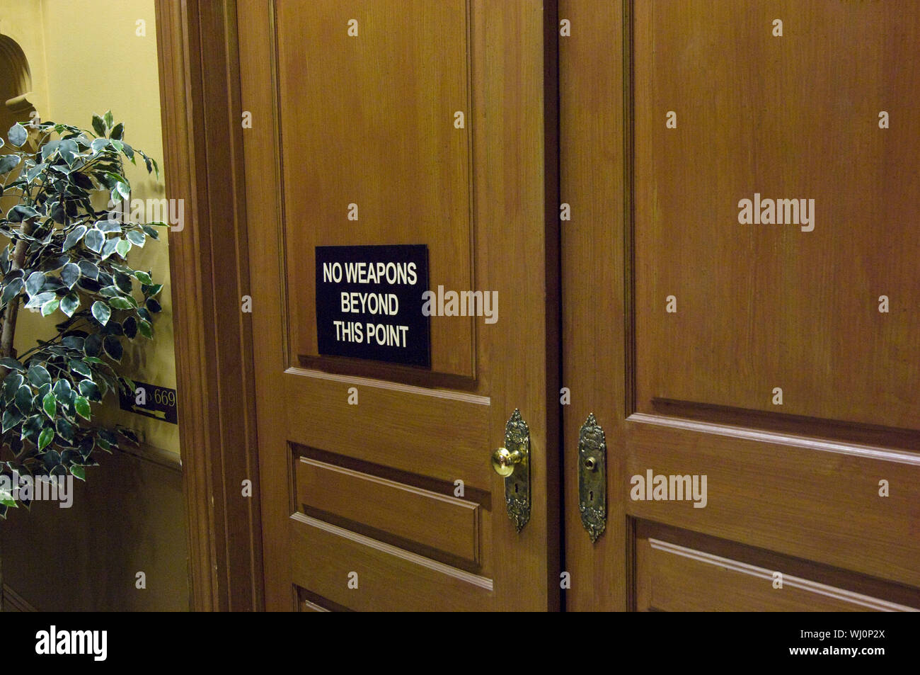 Court room door Stock Photo - Alamy