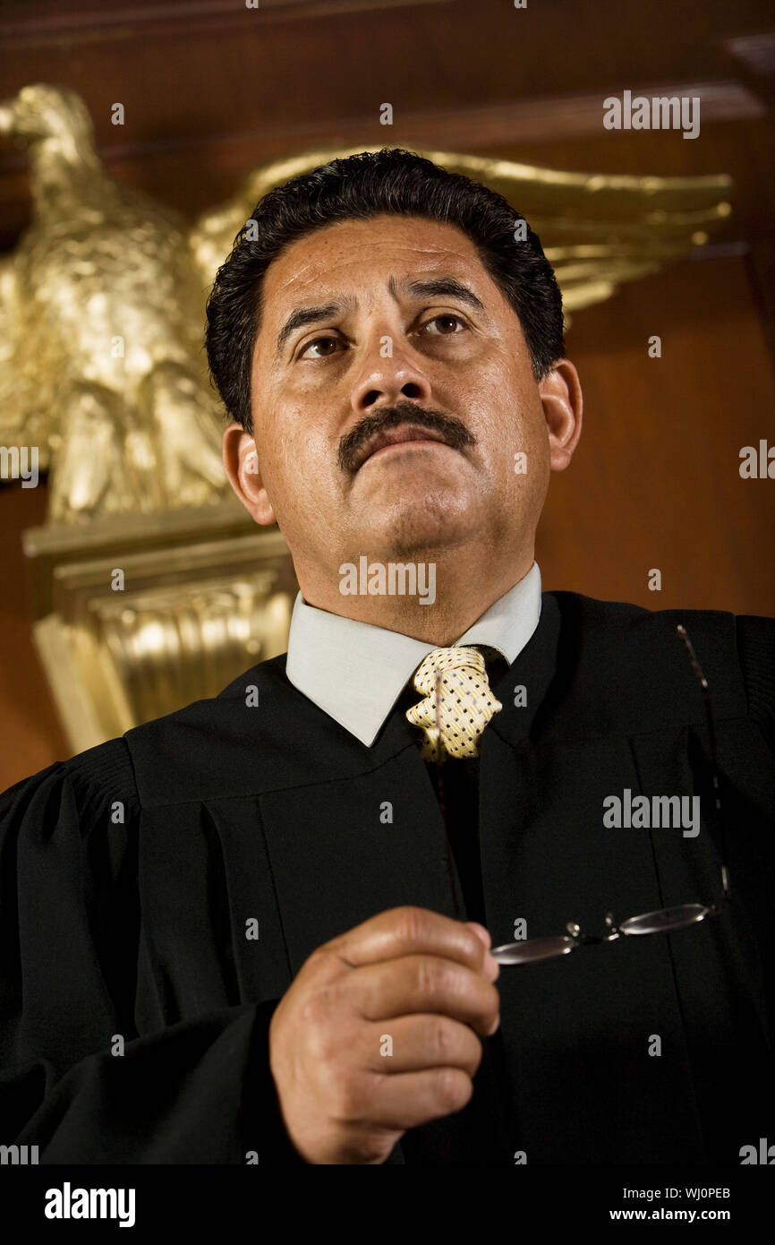 Judge in court Stock Photo - Alamy