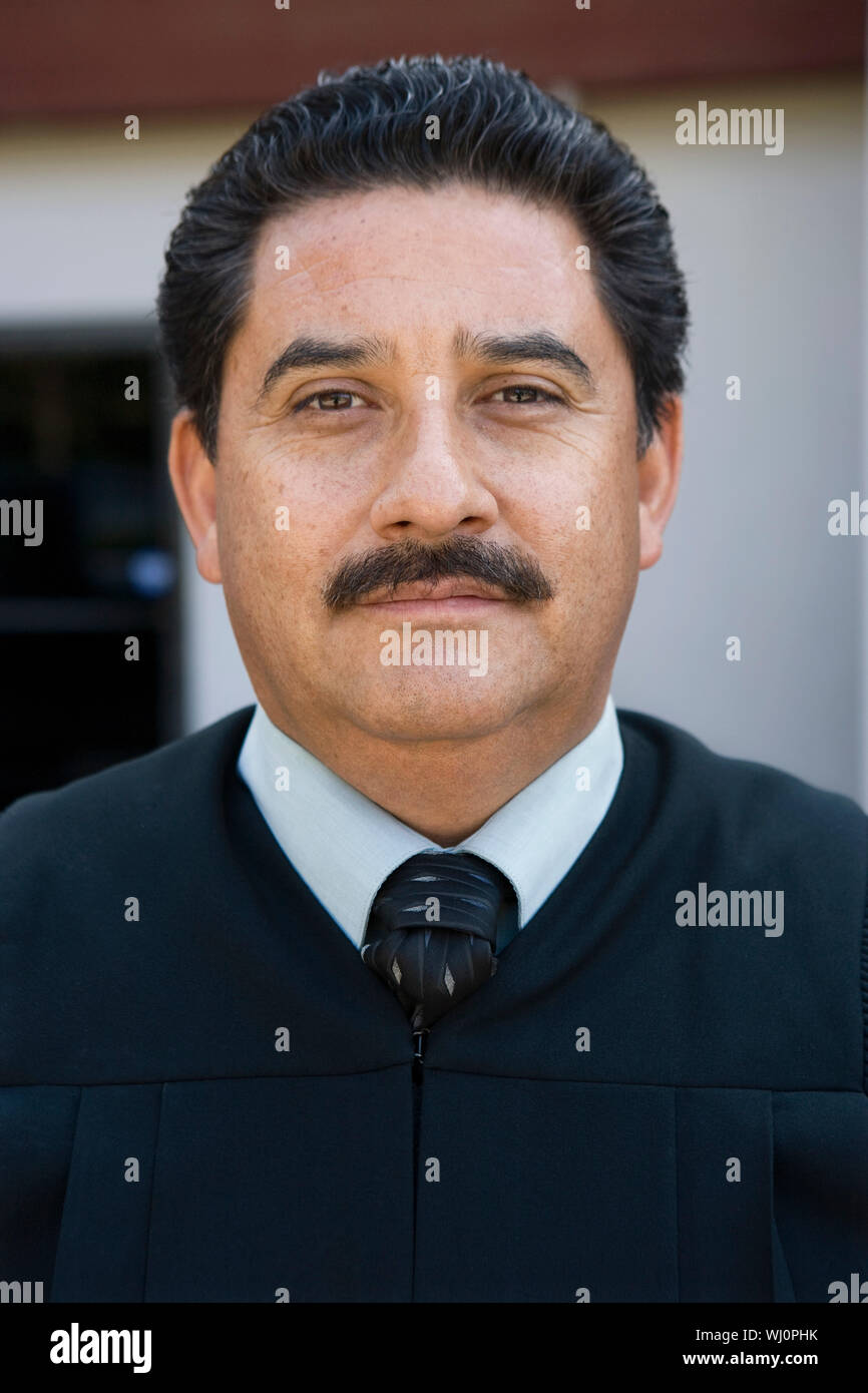 Portrait middle aged judge hi-res stock photography and images - Alamy