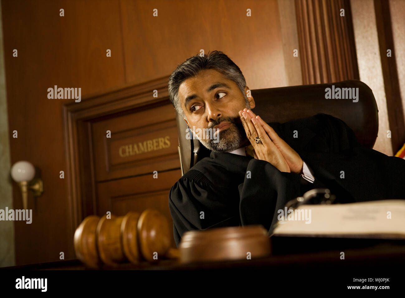 Indian court room hi-res stock photography and images - Alamy