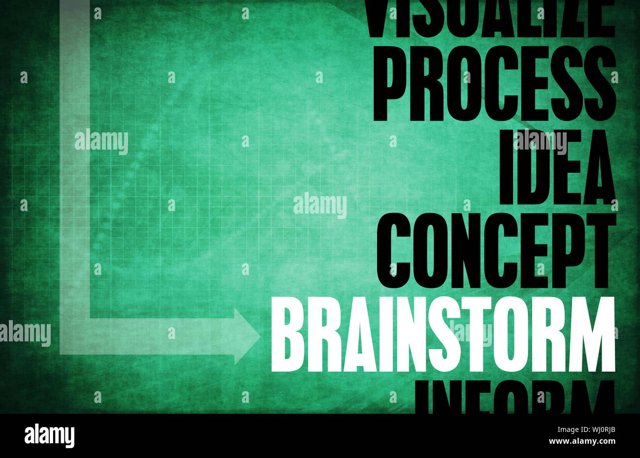 Brainstorming key concepts hi-res stock photography and images - Alamy