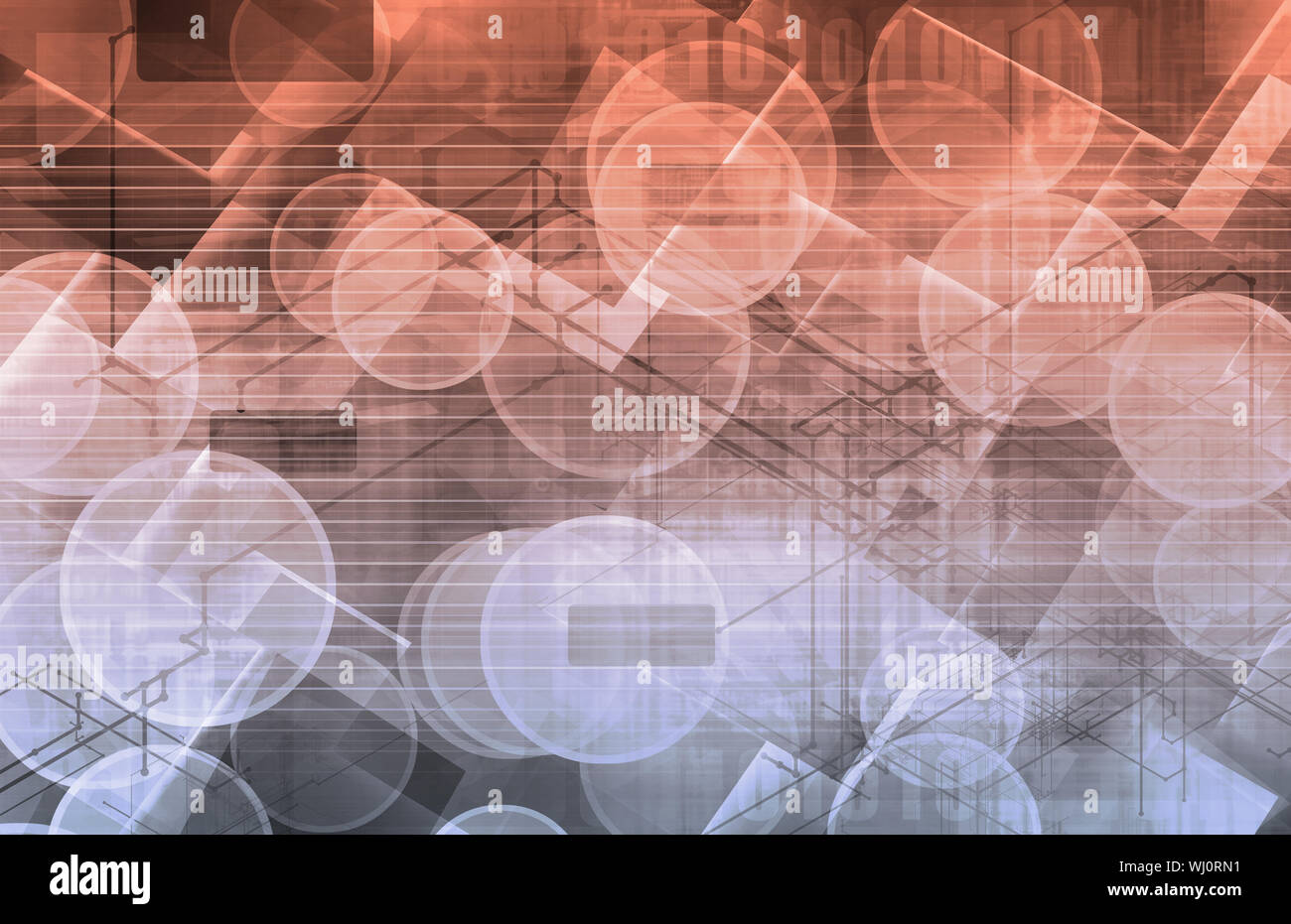 Modern Science as a Corporate Background Art Stock Photo - Alamy